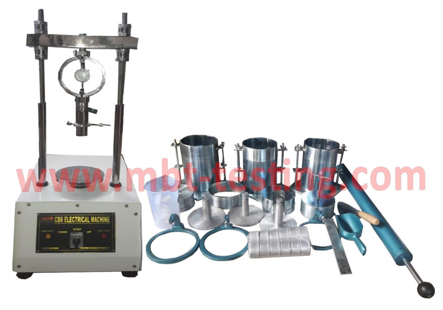 Electric Laboratory CBR Test Set - MBTES Produsen Alat Lab Uji Teknik ...