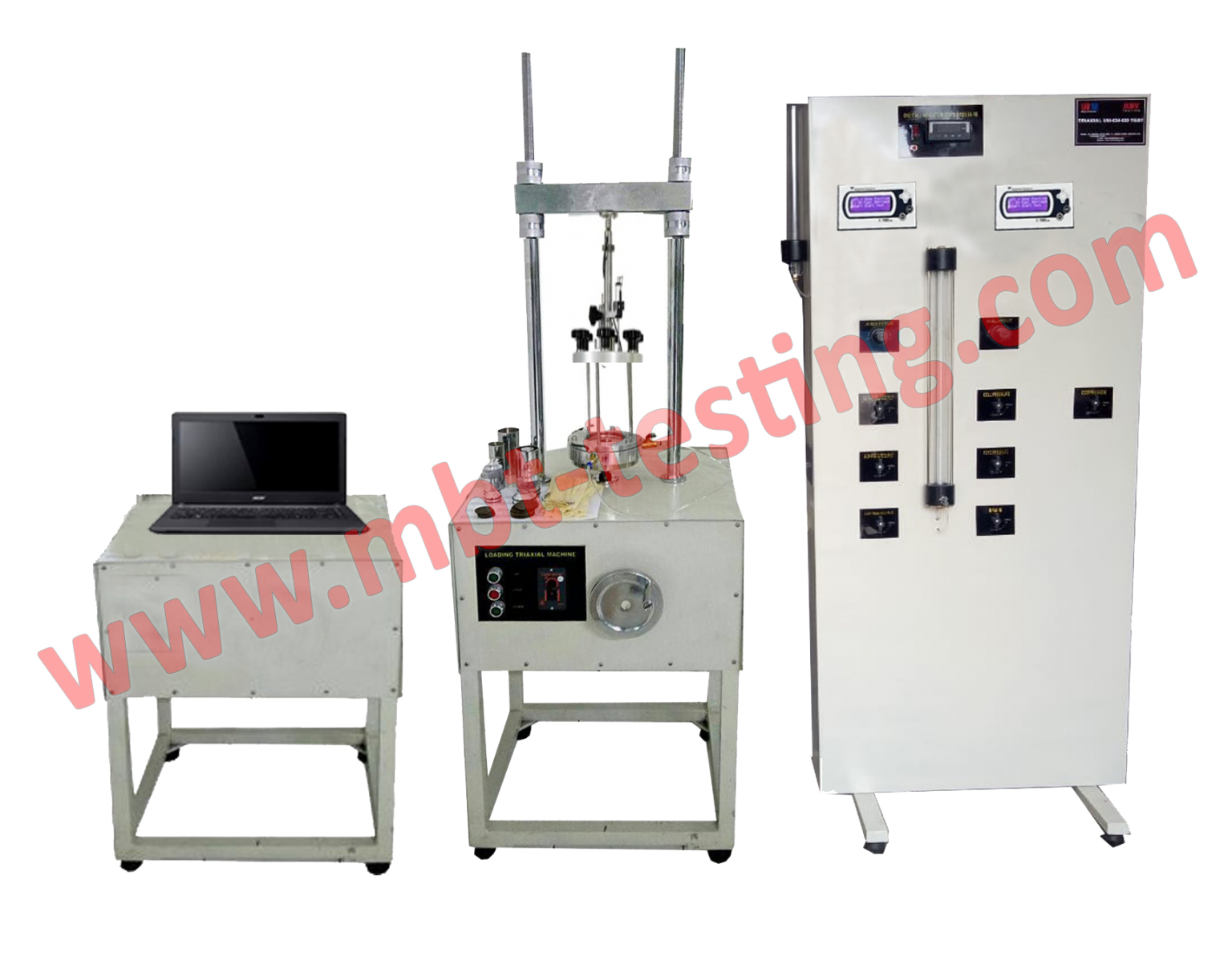 DIGITAL TRIAXIAL UU-CU-CD TEST - MBTES Produsen Alat Lab Uji Teknik ...